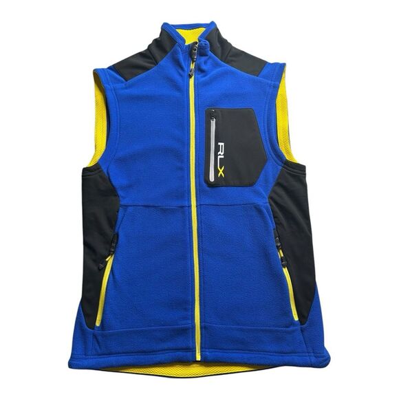 RLX Ralph Lauren | Jackets & Coats | Ralph Lauren Rlx Fleece Vest Blue ...
